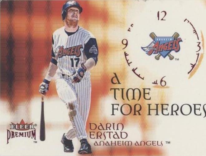 2001 Fleer Premium - A Time for Heroes Darin Erstad #1 TH for sale ...