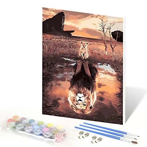 Persona Kellnerin Snazzy malen nach zahlen erwachsene anfänger Machen Anerkennung Reifen