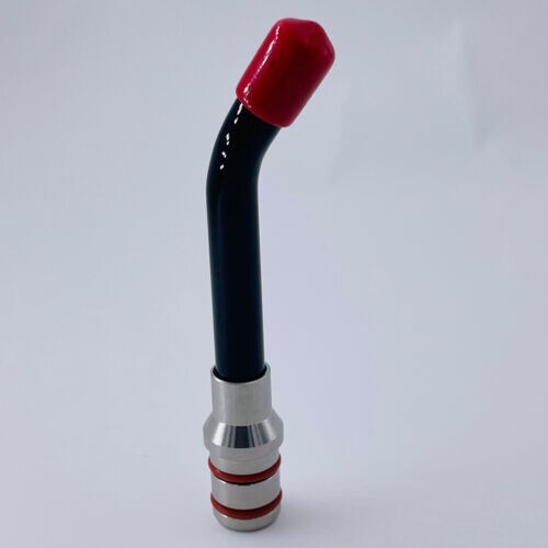Dental Optical Fiber Curing Light Guide Rod Tip Glass LED Tip Black 8mm ...