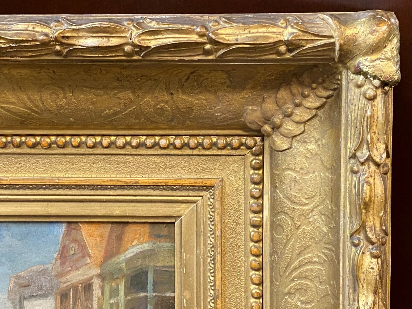 William Gilbert Gaul Impressionist Oil Painting of a NJ Beach ...