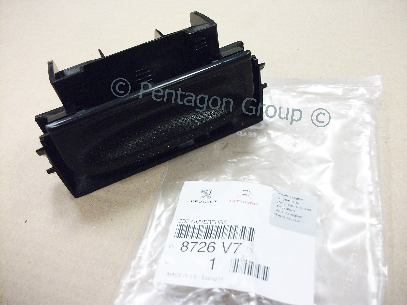 CLEARANCE Genuine Citroen C4 Picasso Tailgate Boot Handle & Micro ...