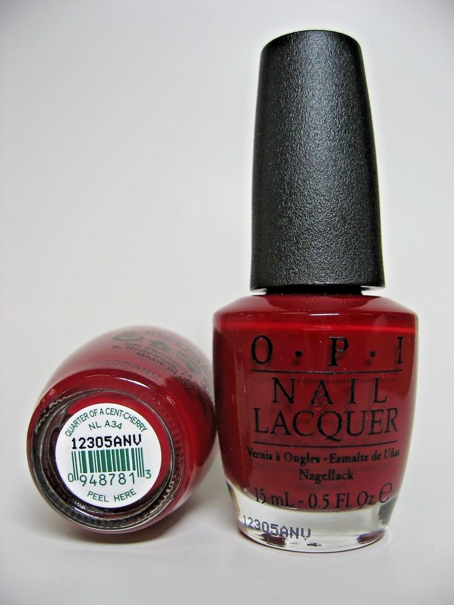 Opi Quarter Of A Cent Cherry