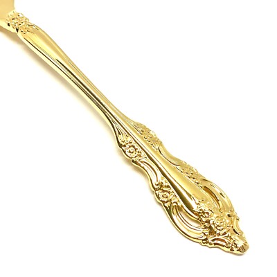 Oneida Community GOLDEN ARTISTRY Gold Electroplate Silverware Flatware ...