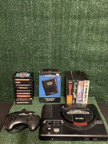 Sega Genesis Bundle Model-1601 Games, Controller, Tested & Works. Fast ...