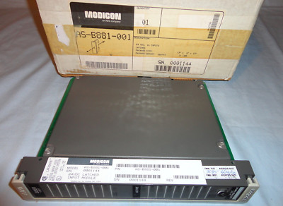 MODICON AS-B881-001 Latched Input Module 24VDC 16 Inputs ASB881001 NEW ...