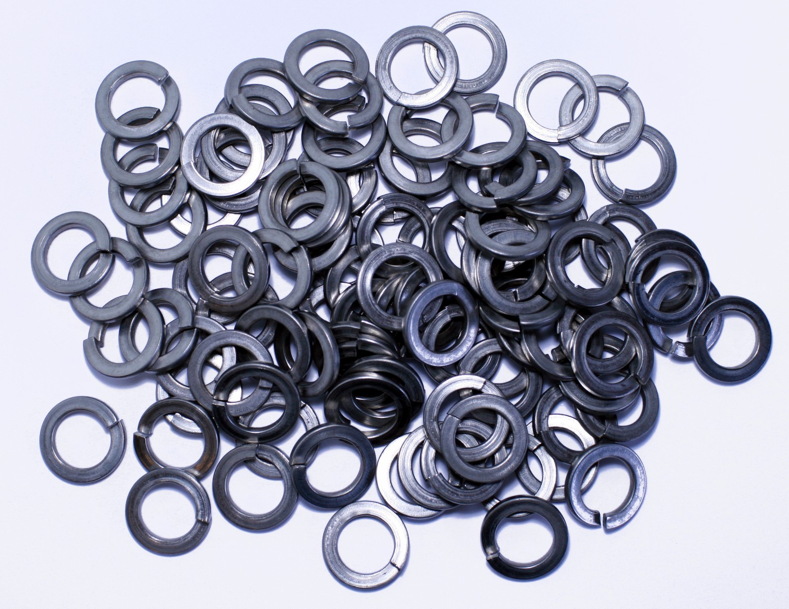100 pcs M18 D127B Lock washers 18-8 Stainless Steel Spring Washers ...
