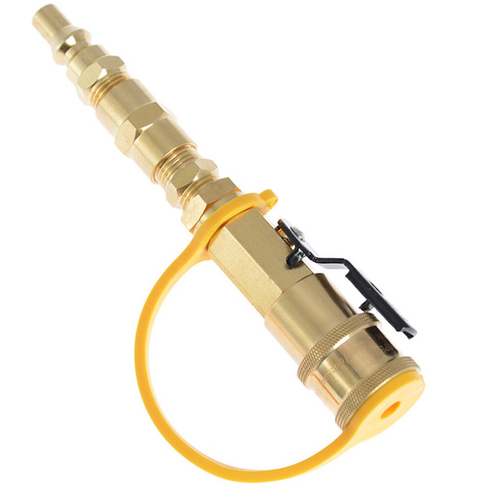 Quick Connect Kit Shutoff Propane Grill Adapter Propane Coupler | eBay