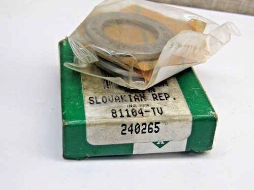 INA 81104-TV 20mm X 35mm X 10mm Roller Thrust Bearing | eBay