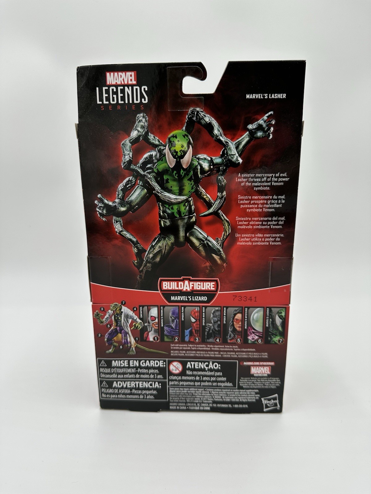 Hasbro Spider-Man Legends 6" Marvel's Lasher Action Figure for sale ...