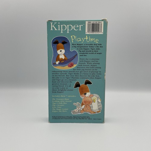 Kipper Playtime VHS 2002 HiT Entertainment 7 Episodes Mick Inkpen | eBay
