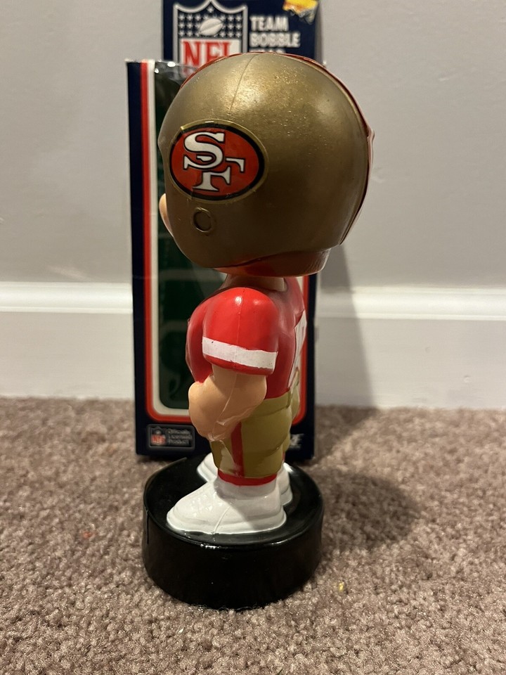 SAN FRANCISCO 49ERS VINTAGE - SKORE PLASTIC MASCOT NODDER BOBBLEHEAD ...