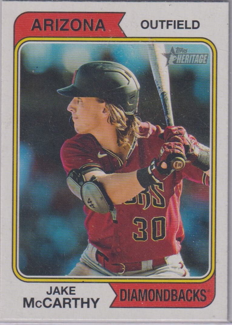 2023 Topps Heritage - #469 Jake McCarthy for sale online | eBay