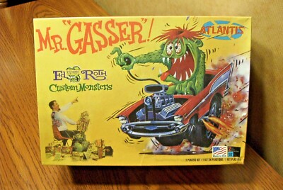 ATLANTIS MODELS ED "BIG DADDY" ROTH'S "MR. GASSER" MODEL KIT #H1301 ...