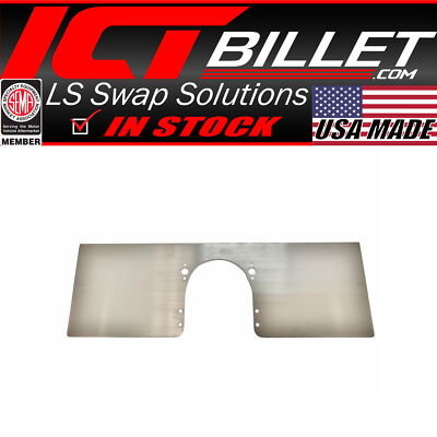 ICT Billet SBC Front Engine Plate - Aluminum Motor Mount - Small Block ...
