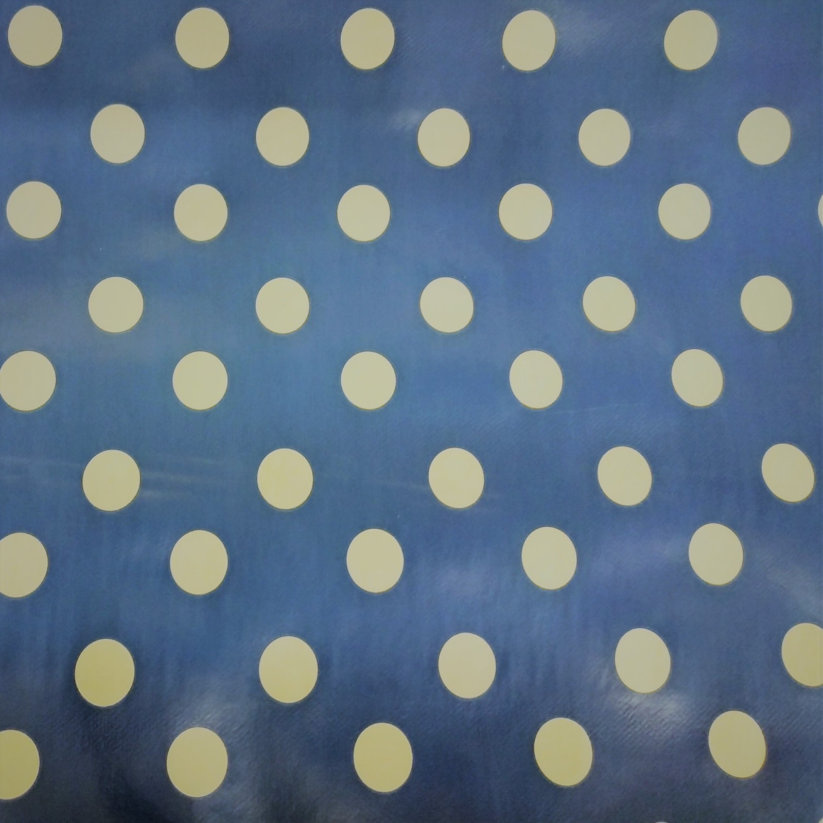 Spotted Polka Dot Spots Spotty Dotty Wipe Clean PVC Vinyl Oilcloth ...