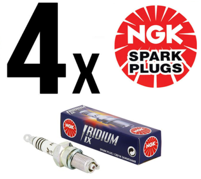 4 spark plugs NGK Iridium IX cr10eix Yamaha 600 yzf r6 1999 2000 2001 ...