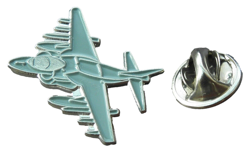 Harrier Jump Jet Pin Badge Plane Navy Air Force Pilot Aeroplane Brooch ...