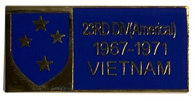 23rd Infantry Div America 1967-1971 Vietnam Motorcycle Hat Cap Lapel ...