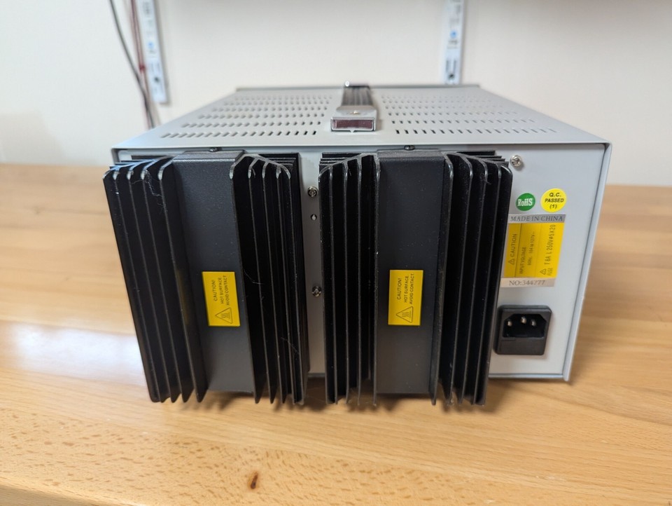 Mastech HY3005F3 Triple Linear DC Power Supply P/N: 5A HY3005F-3 ...