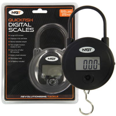 DIGITAL FISHING SCALES CARP FISHING WEIGHING SCALES 55lb/25kg WITH ...