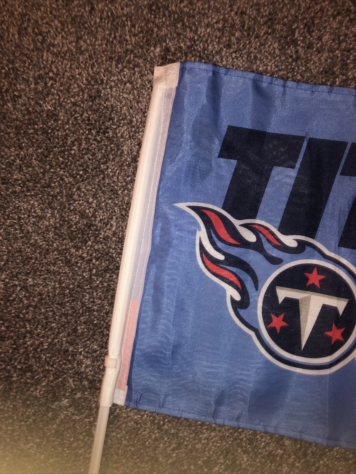 Tennessee Titans Car Flag Titan Up Light Blue 15 By 11 Ticketmaster | eBay