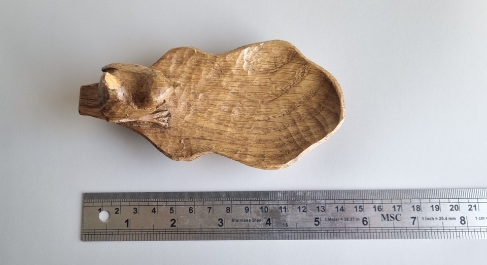 Yorkshire Oak Wrenman Bob Hunter Pin Tray Wren Mouseman Apprentice ...