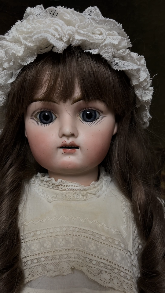 Rare 22.4" Antique French Character Doll by Pintel & Godchaux Model 11 ...