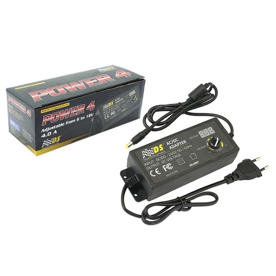 DS Racing 240V Variable 6–18V Power Supply For Slot Racing Car | eBay ...