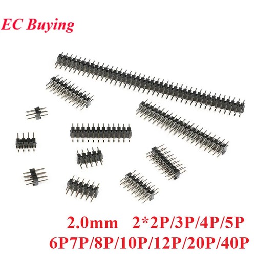 Double Pin Header Connectors PCB Board Adapter - 50pcs/5pc Assorted | eBay