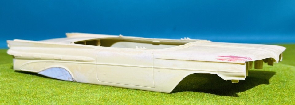 1/25 1959 Pontiac Bonneville Promo Body Custom Rebuilder Amt Johan ...
