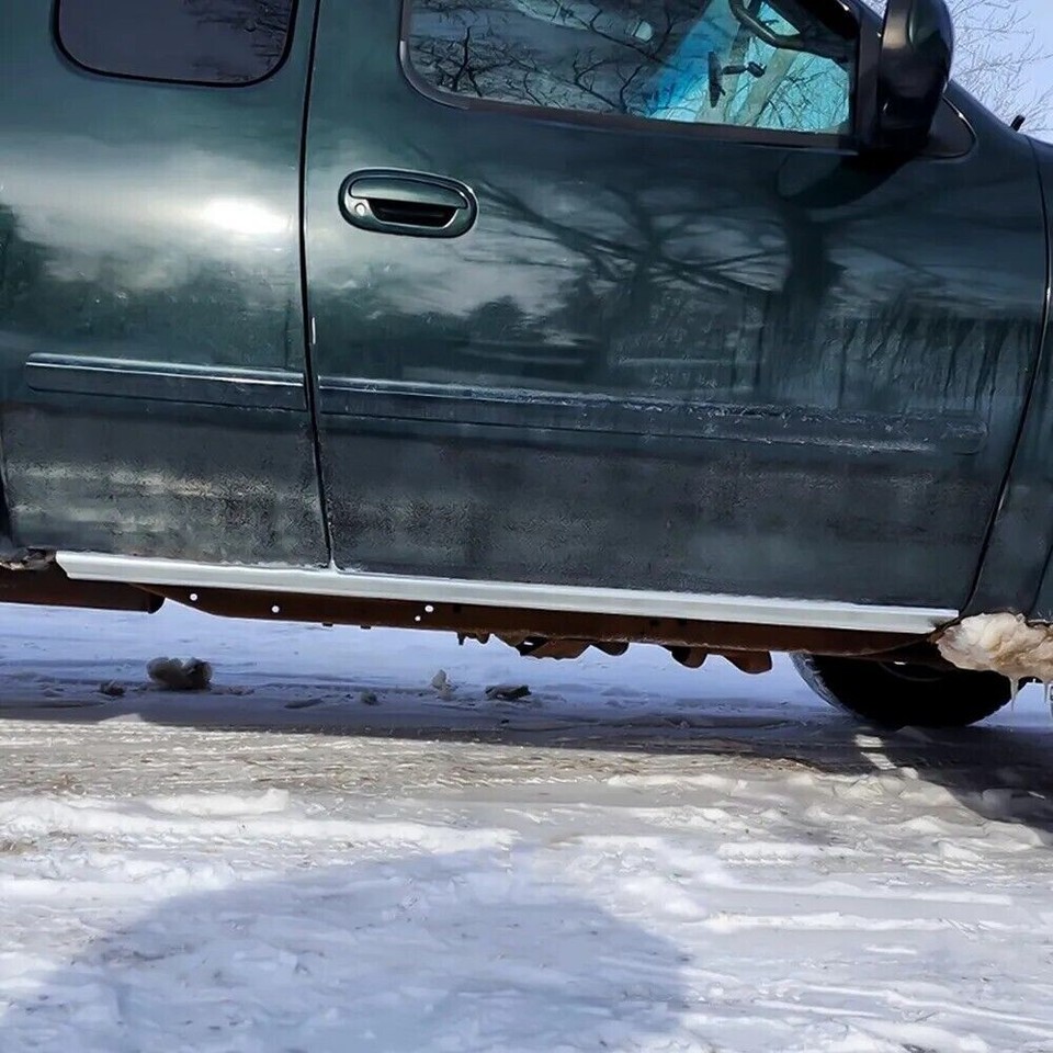 Slip on Rocker Panels For 97-03 98 99 Ford F-150 F150 Extended Cab Pair ...