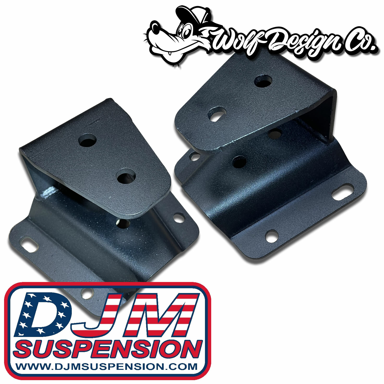 1965-1972 Ford F-100 F100 2WD 4" Rear Leaf Spring Hanger and Shackle ...
