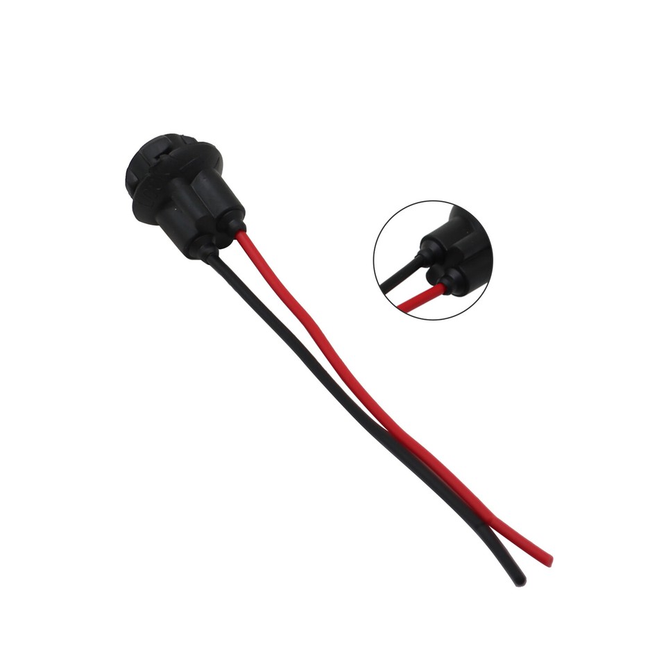 10* W5W T10 194 168 Car Socket Extension LED Wedge Light Bulbs ...