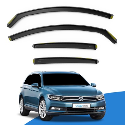 VW Passat B8 2014-2023 5 Door Estate/All Track Wind Deflectors 4pc ...