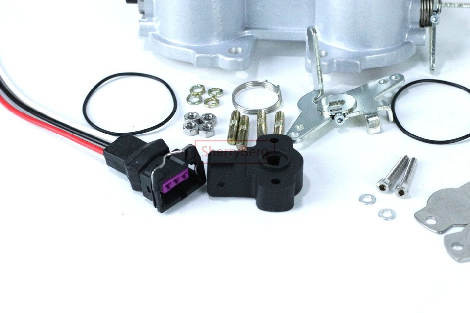Dual 40IDF Throttle body kit injection TPS for Jenvey Dellorto EMPI ...