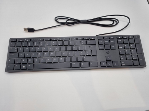 HP Z9H48AA (911502-031) Business Slim Wired Keyboard for sale online | eBay