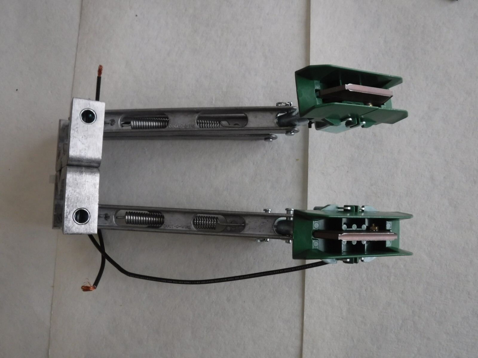 Duct-O-Wire (P-80-VT3-G) 80 Amp Tandem Vertical Collectors | eBay