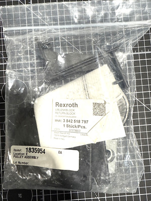 Rexroth 3842518797 Pulley 3 842 518 797 Return Block KIT (OEM) *NEW* | eBay