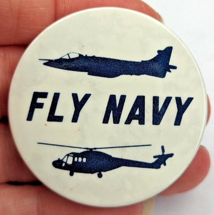 Vtg OG FLY NAVY Aviation Program Super Hornet Aeroplane Helicopter ...
