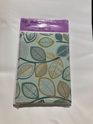 Hallmark Office Hallmark Expressions Card Set Gold Blsnk Cards 6 per ...