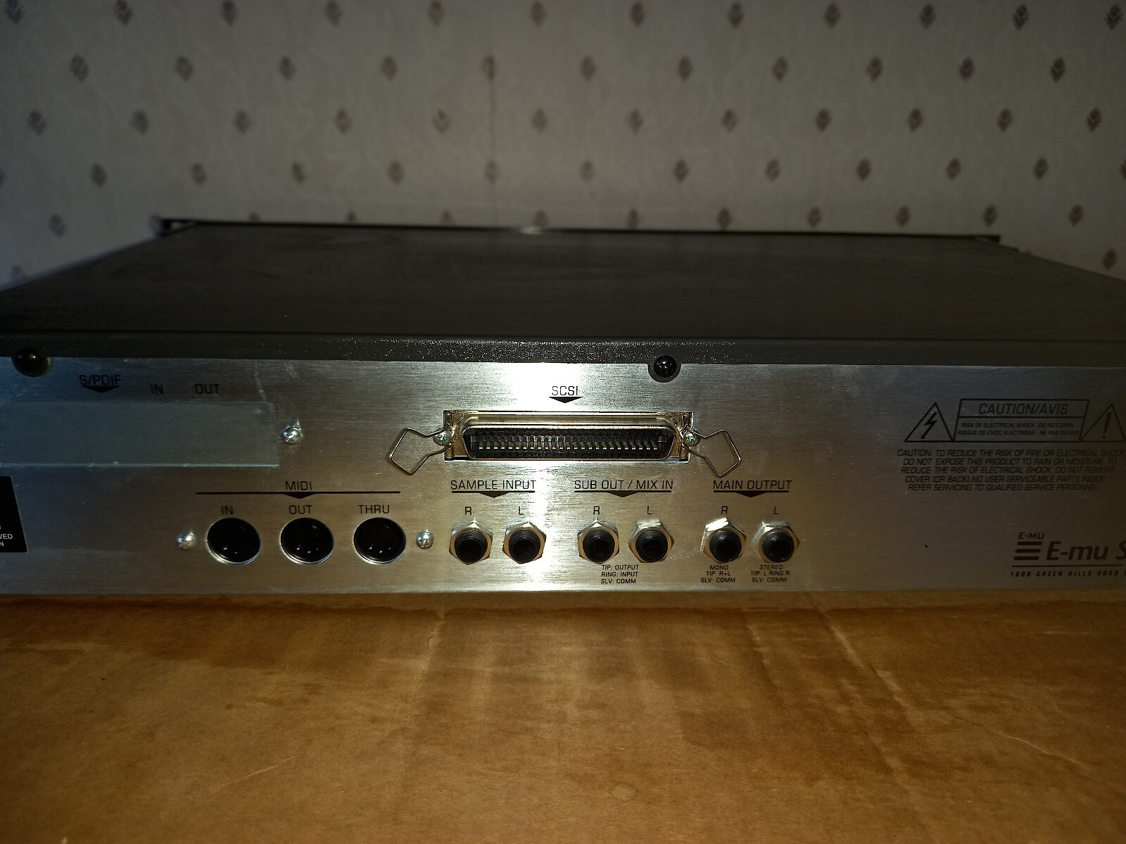 E-MU ESI 4000 DIGITAL SAMPLER Excellent used condition, original Box ...