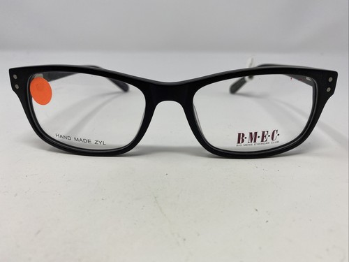 BMEC BIG CHEESE BLACK MATTE 58-20-150 Full Rim Plastic Eyeglasses Frame ...