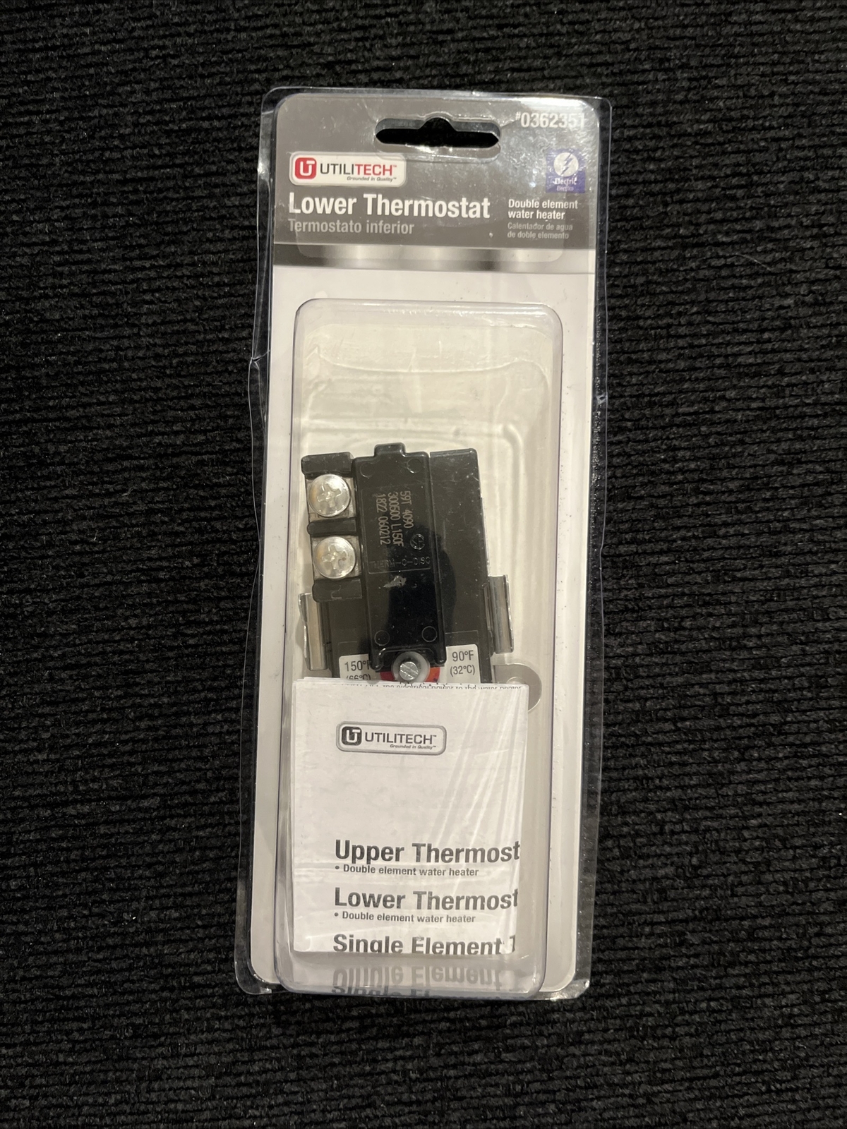 Therm-O-Disc Style 7025 Water Heater Thermostat Thermodisc Therm O Disc ...