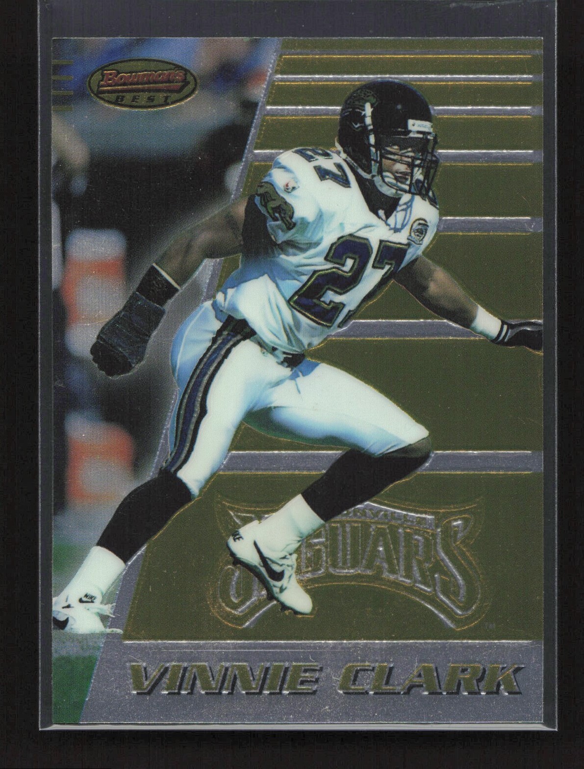 1996 Bowman's Best Vinnie Clark #83 Jacksonville Jaguars | eBay