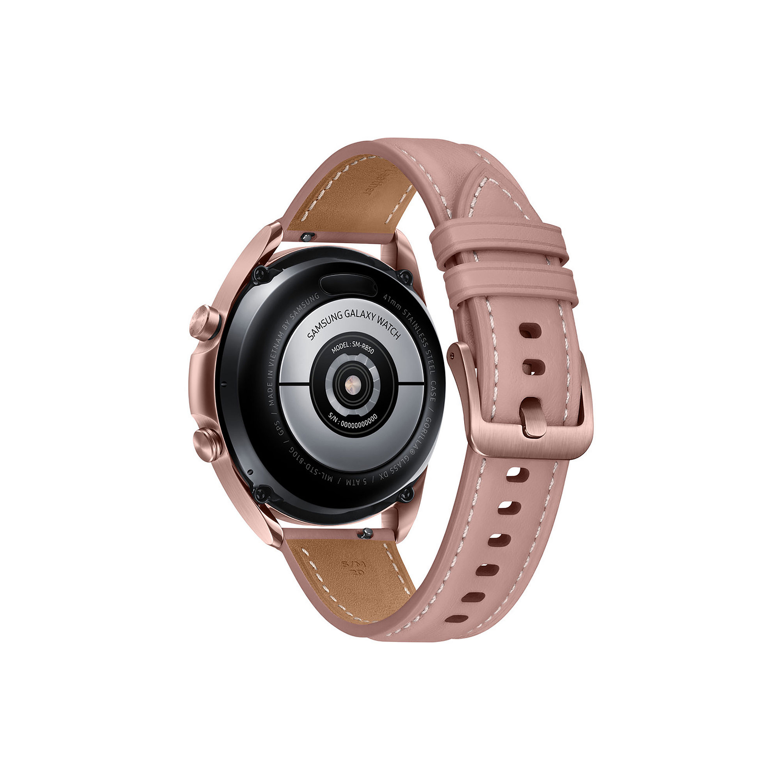 Samsung Galaxy Watch3 SM-R850 41mm Stainless Steel Case with Leather ...