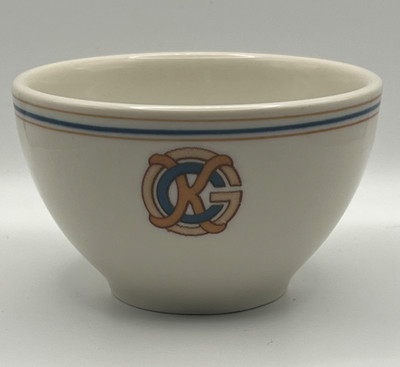 Vintage Syracuse China Custard Cup - KGC Monogram/Logo - 2.5 inches ...