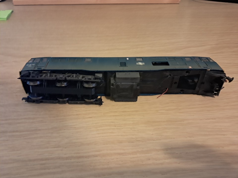 Hornby Class 31 BR Blue Co-Co Mazak Rot Spares Or Repairs OO Gauge ...