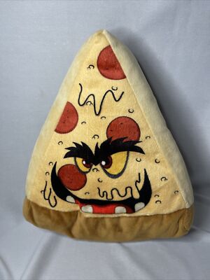 Fun Express 10-1/2” Pepperoni Pizza Plush Face Stuffed Animal Toy | eBay