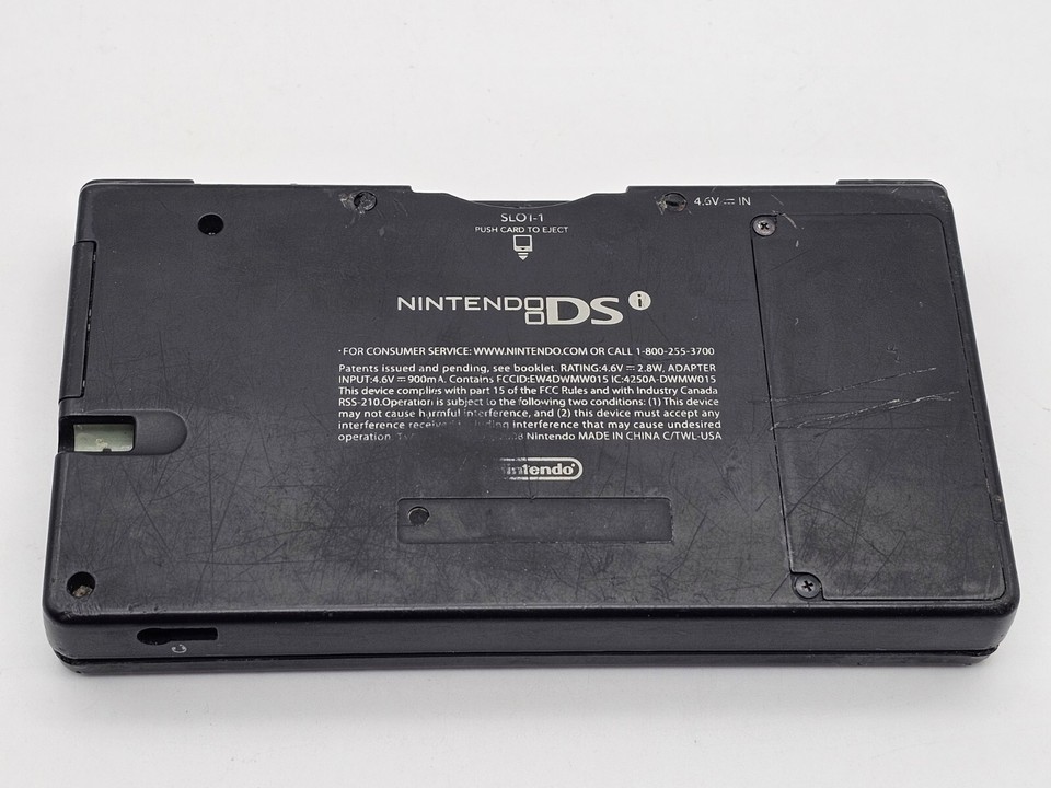 Nintendo DS DSi TWL-001 Black Handheld Console System READ | eBay
