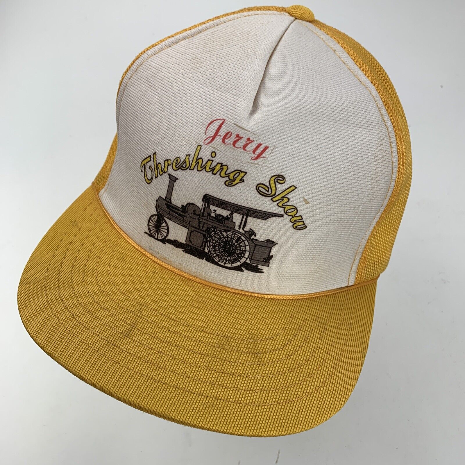 Jerry Threshing Show Trucker Ball Cap Hat Snapback - Gem